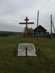 Землякам, павшим в годы Великой Отечественной войны (Amur Region, Shimanovskiy munitsipalny okrug, selo Simonovo, Sovetskaya ulitsa), anıt, heykel  Amursk Bölgesi'nden