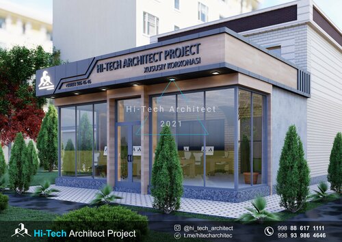 Foto: Hi-Tech Architect Project, arxitektura byurosi, Fargʻona, Ahmad ...