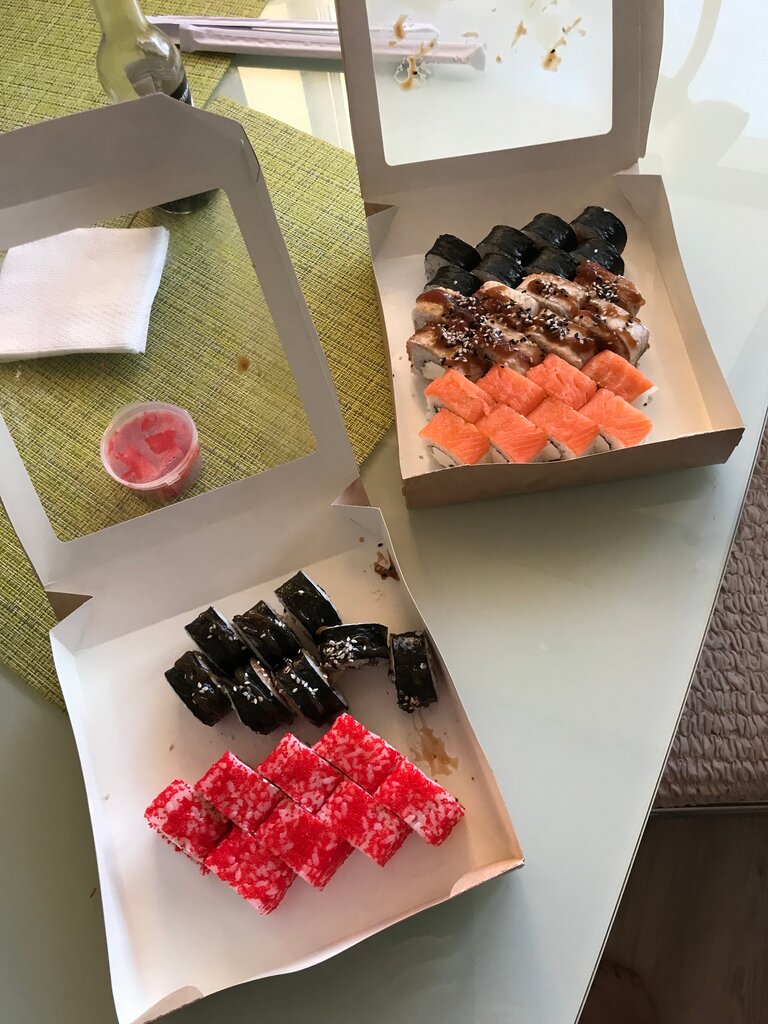 Hazır yemek teslim servisleri Sushi shef, Novosibirsk, foto