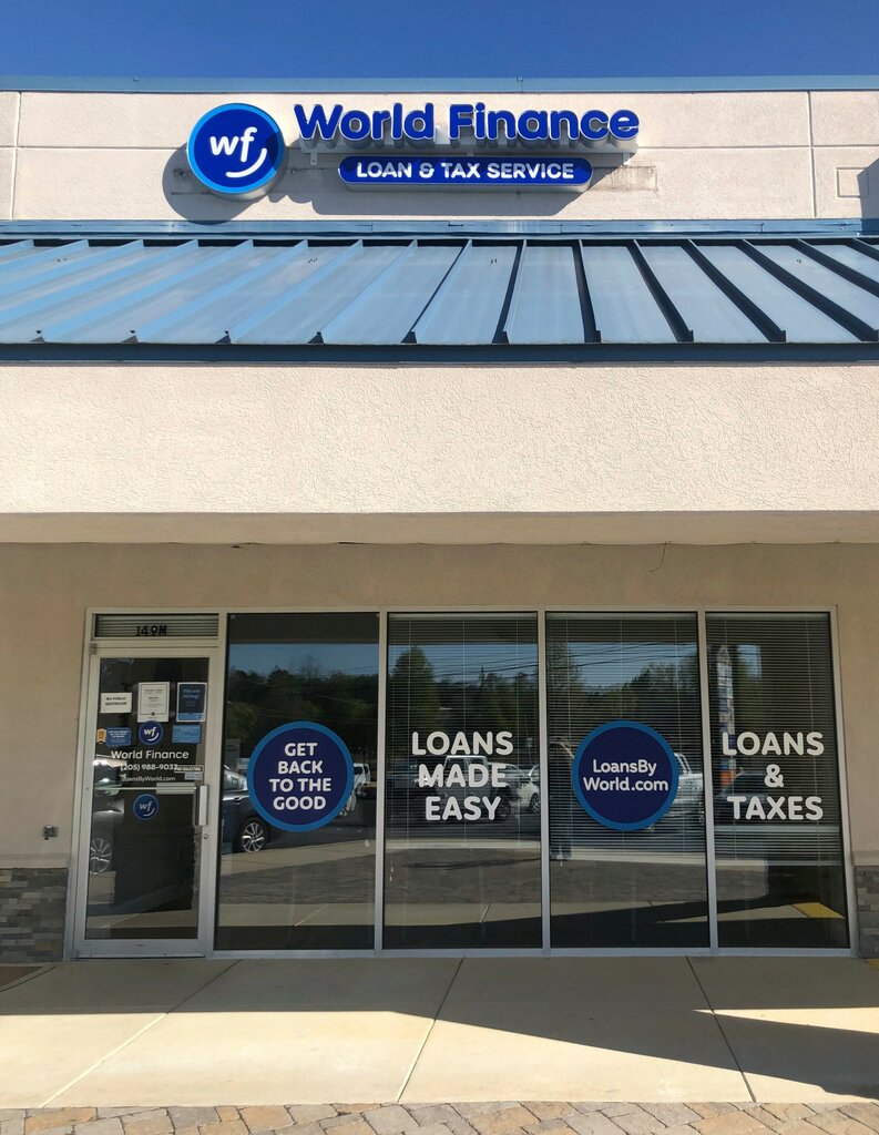 Kredi komisyoncuları World Finance, Alabama Eyaleti, foto