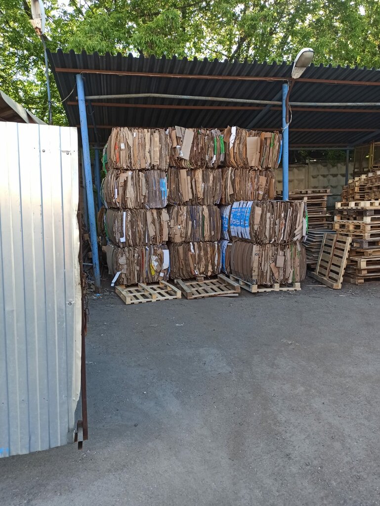 Geri dönüşüm maddeleri Utilicom, Moskova, foto