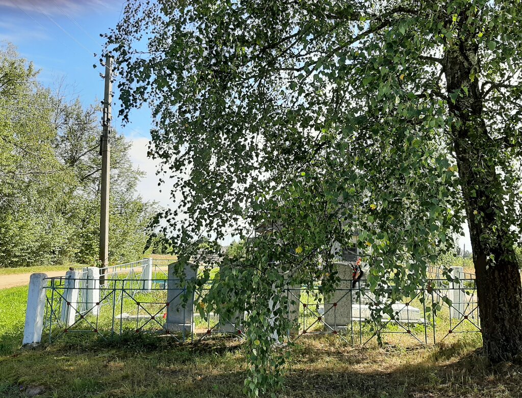 Anıt, heykel Братское захоронение советских воинов, Tverskaya oblastı, foto