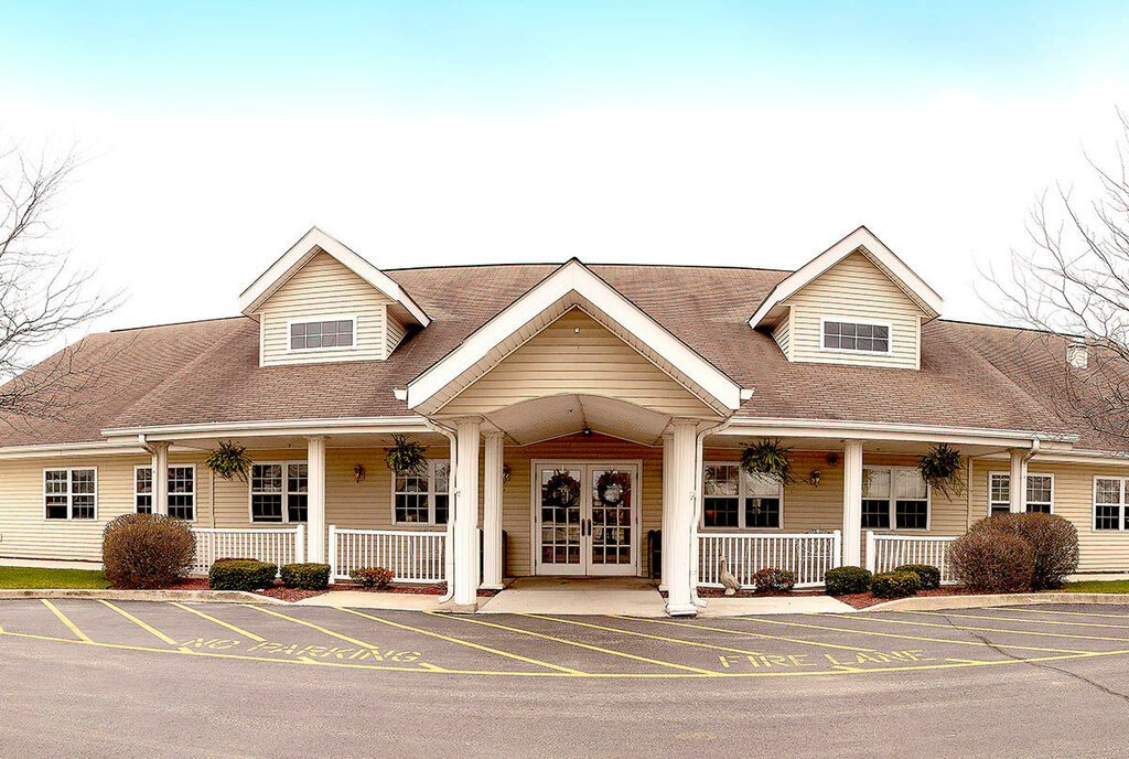 Huzurevi, bakımevi Settlers Place, İndiana Eyaleti, foto
