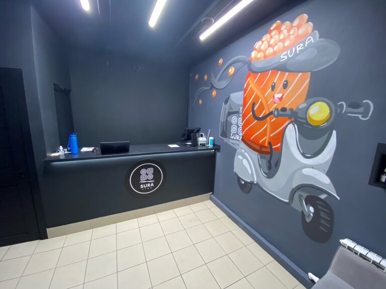 Suşi restoranı Sura Sushi Mitino, Moskova, foto