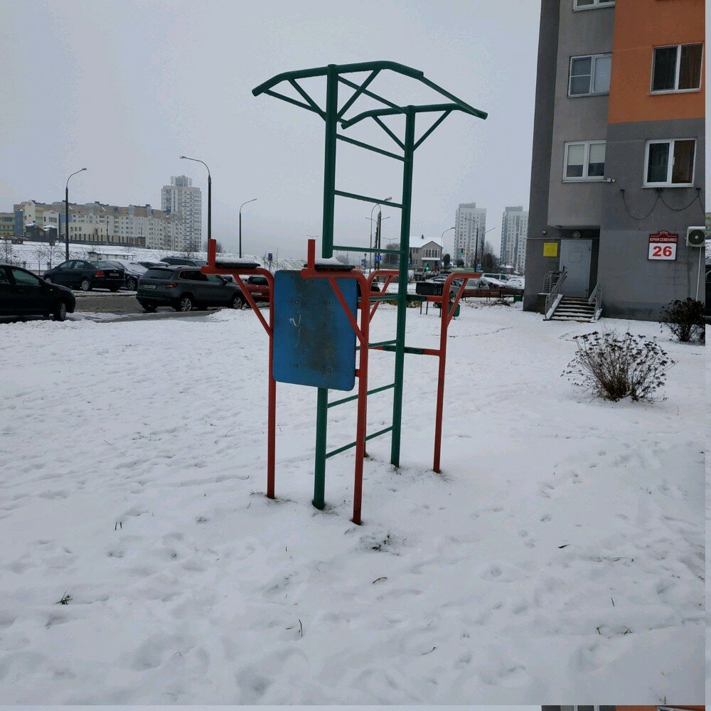 Spor alanı Спортплощадка, воркаут, Minsk, foto