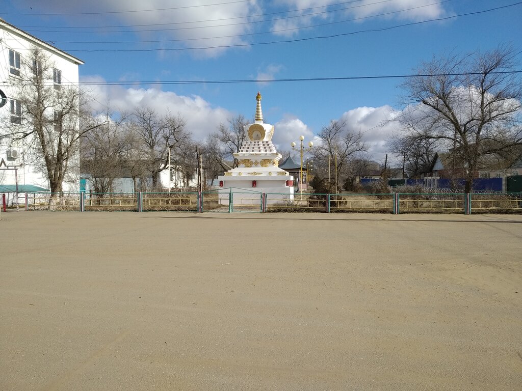 Pagoda Ступа, Kalmukya, foto
