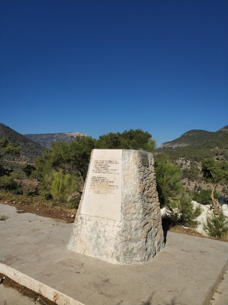 Anıt, heykel Friedrich I. Barbarossa Anıtı, Silifke, foto