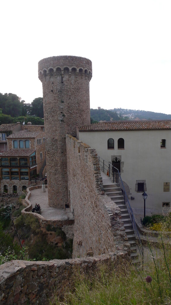 Turistik yerler башня, Tossa de Mar, foto