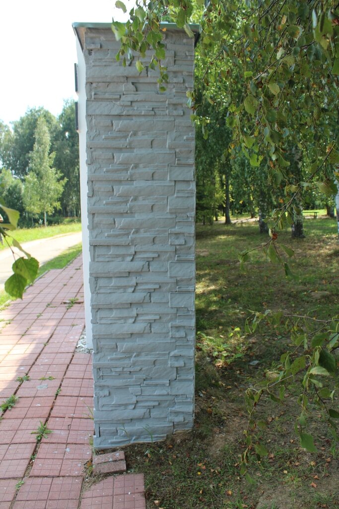 Anıt, heykel Мемориальный комплекс Поле Памяти, Стена плача, Smolenskaya oblastı, foto