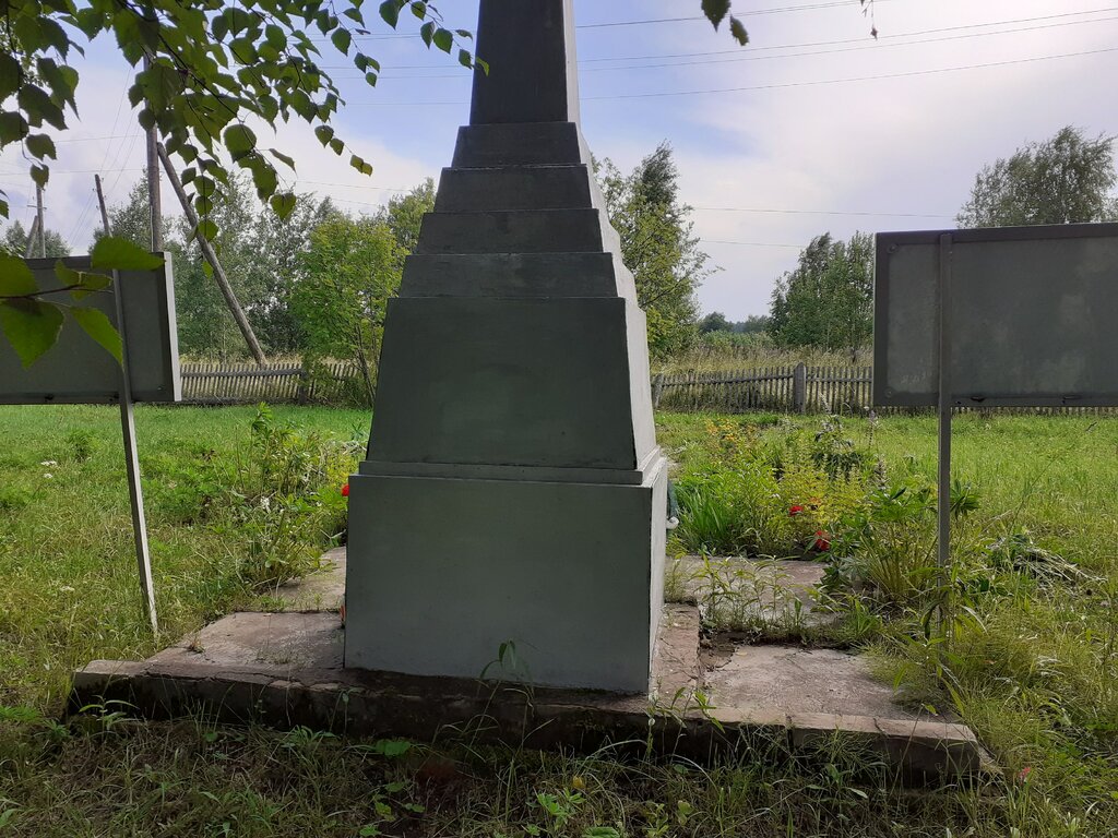 Anıt, heykel Обелиск землякам, погибшим в годы Великой Отечественной войны, Udmurtiya, foto