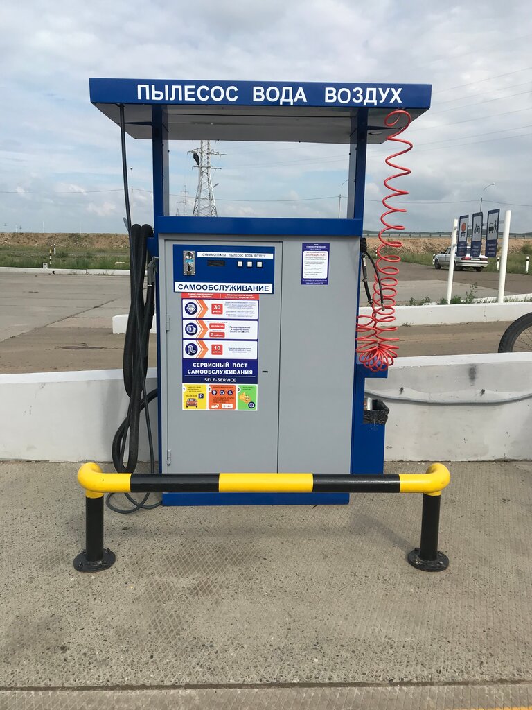 Benzin istasyonu Комфорт АЗС, Zabaykalski krayı, foto