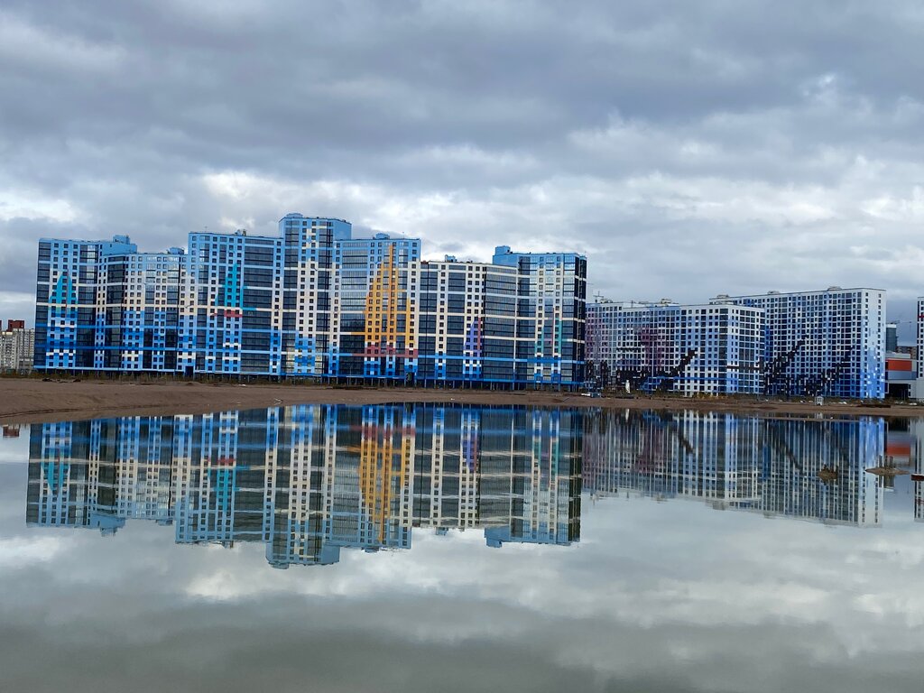 Konut blokları ZhK Tihaya Gavan, Saint‑Petersburg, foto
