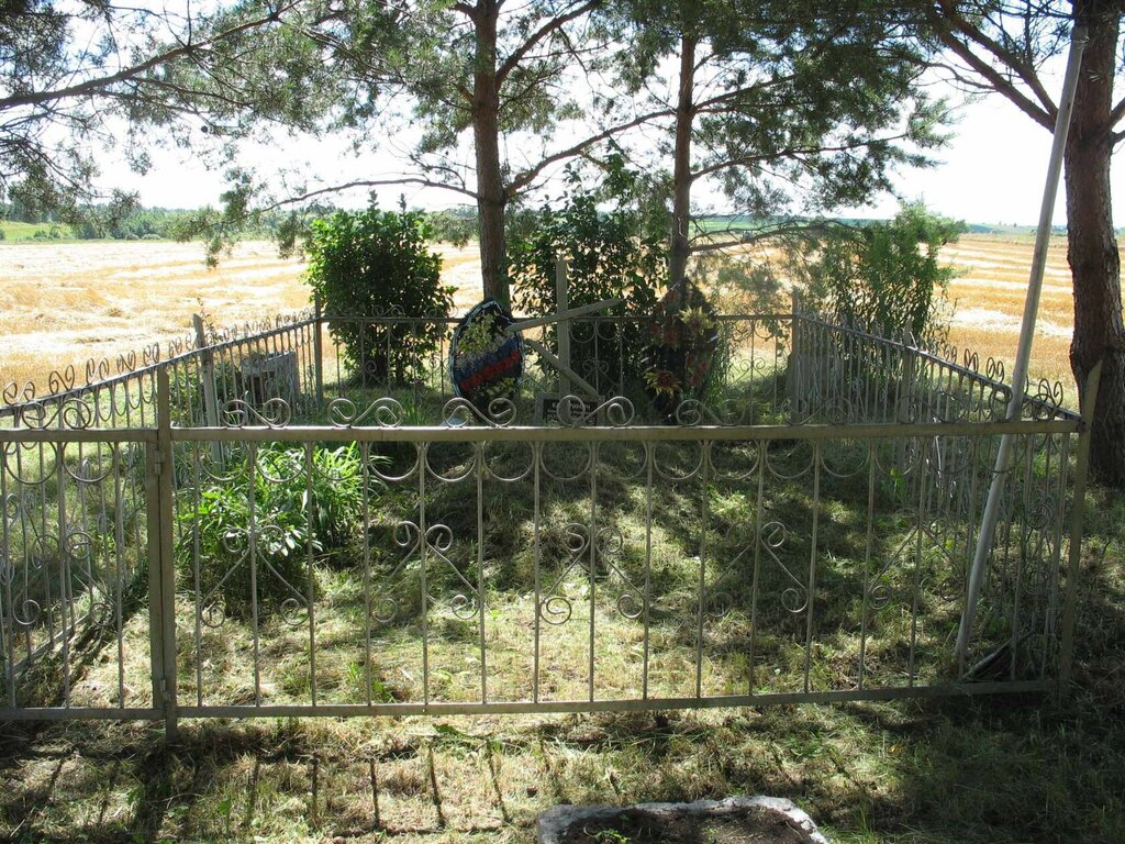 Anıt, heykel Могила разведчика К.И.Катеринича, Orlovskaya oblastı, foto
