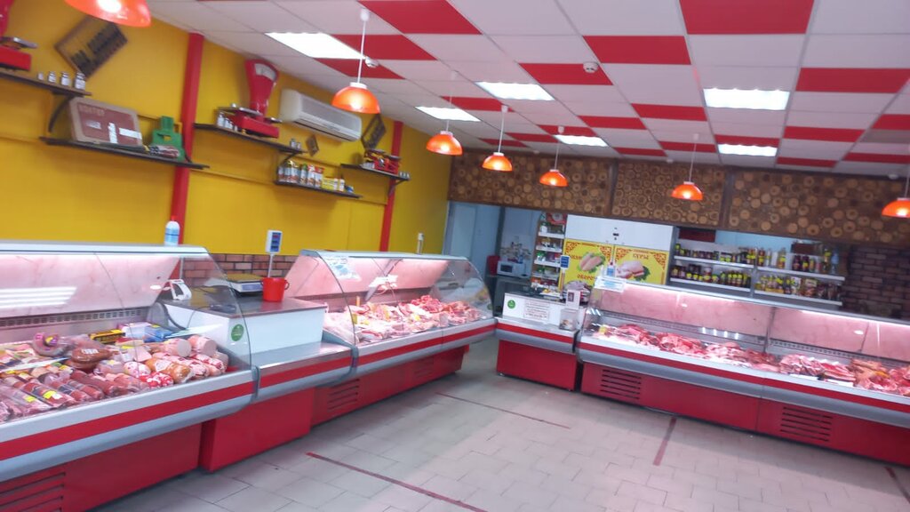 Kasap, şarküteri Мясной № 1, Şahty, foto