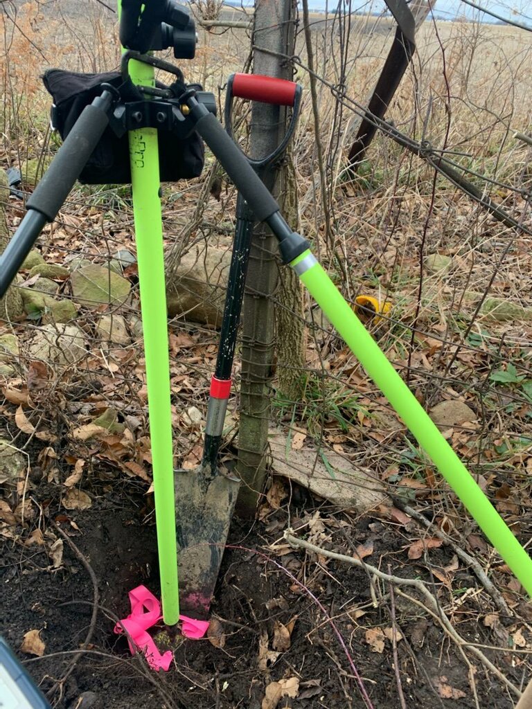 Arama çalışmaları Fox Surveying Company Inc, Ohio Eyaleti, foto