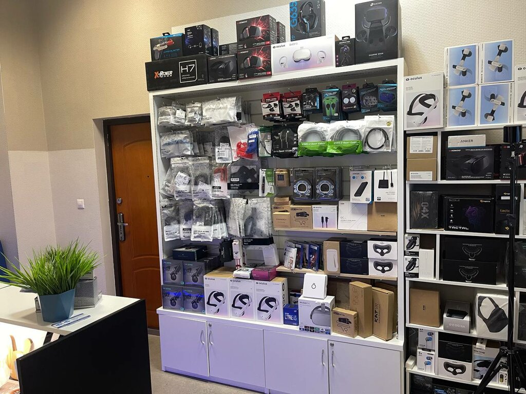 Elektronik eşya mağazaları VirtualnyyeOchki, Moskova, foto