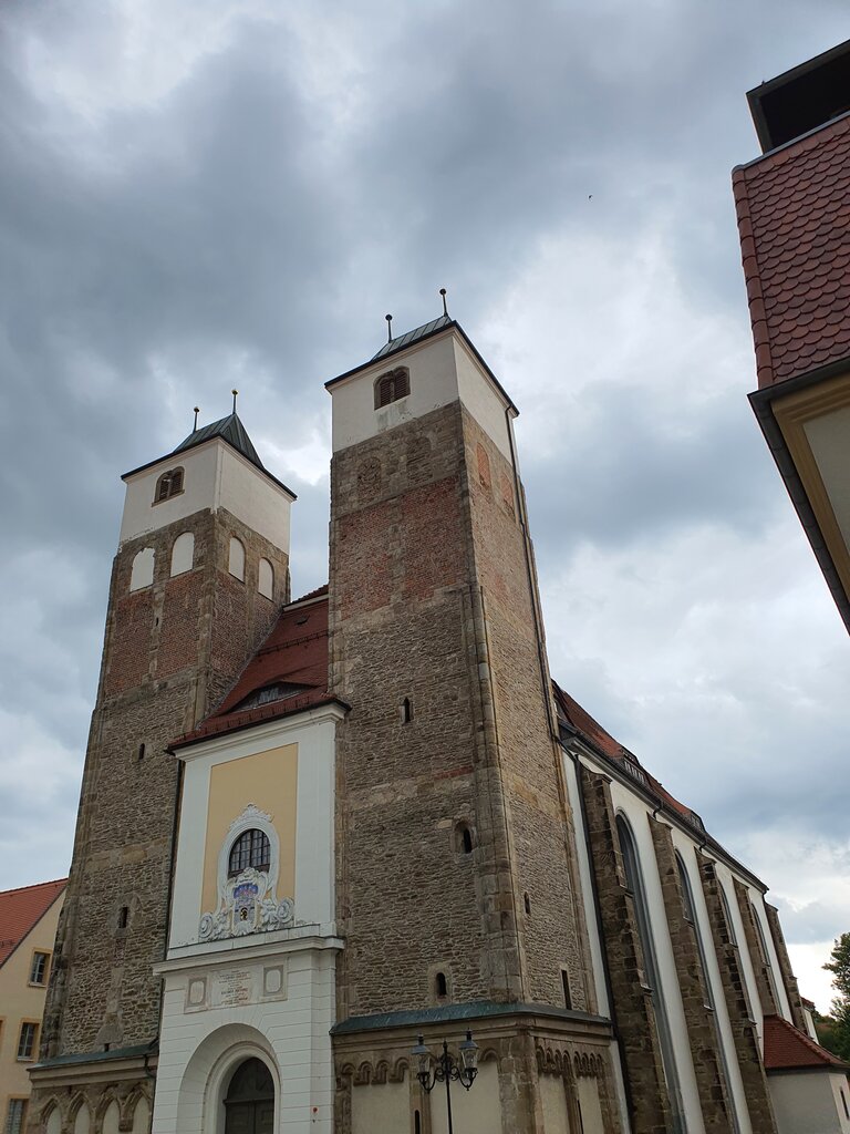 Protestan kilisesi Nikolaikirche, Freiberg, foto