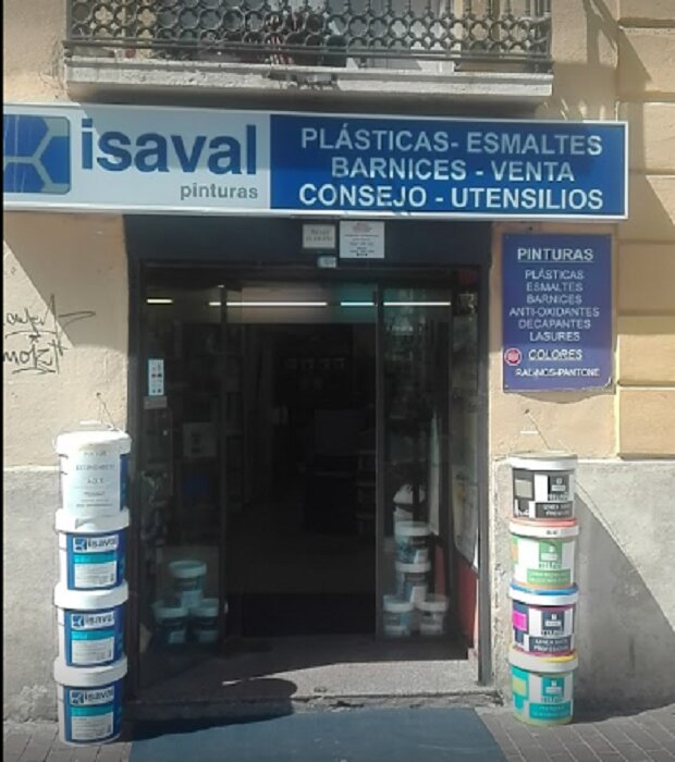 Boya ekipmanları Pinturas Paco's, Valensiya, foto