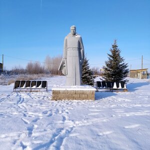Воинам, павшим в Великой Отечественной войне (Republic of Bashkortostan, Blagovarskiy rayon, Yanyshevskiy selsovet, derevnya Sharlyk), anıt, heykel  Başkurdistan'dan