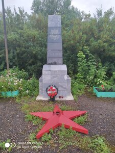 Воинам, павшим в годы Великой Отечественной войны (Perm Territory, Kungurskiy munitsipalny okrug, selo Zhilino), anıt, heykel  Permski krayından