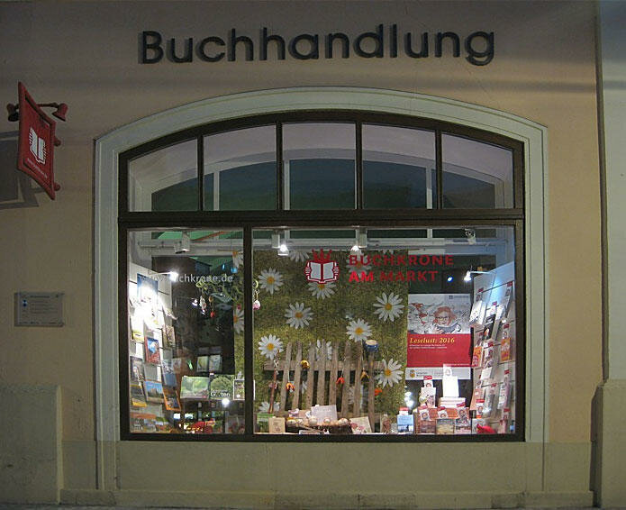 Kitap mağazaları Buchkrone am Markt, Zittau, foto