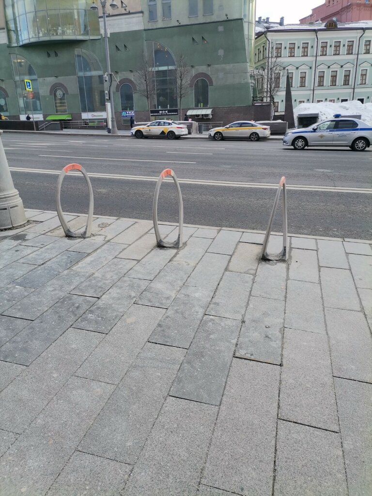 Bisiklet park yerleri Bicycle stand, Moskova, foto
