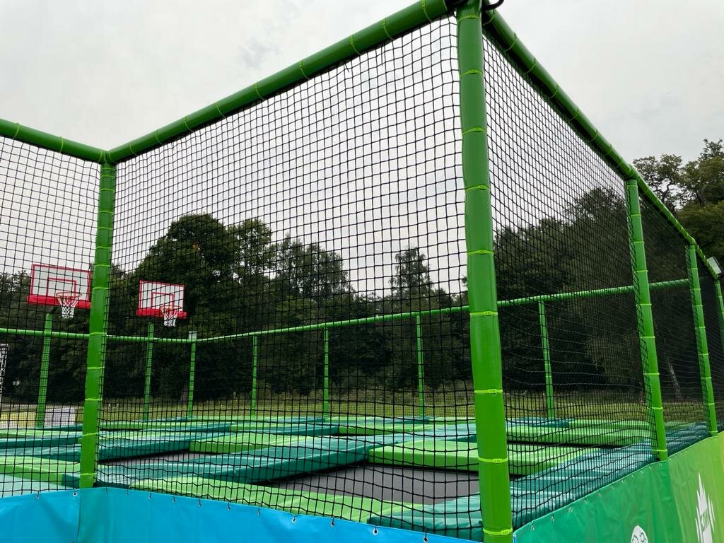 Trambolin merkezi Батутная арена с детским скалодромом, Moskova ve Moskovskaya oblastı, foto