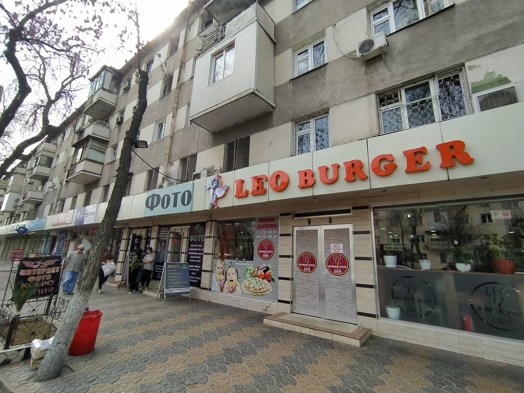 Fast food Leo Burger & Pizza, Taşkent, foto