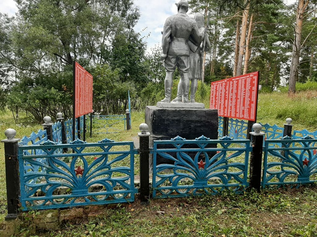 Anıt, heykel Братская могила № 3, Tulskaya oblastı, foto