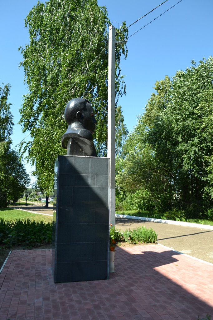 Anıt, heykel Бюст Героя Советского Союза П.М. Гаврилова, Tataristan, foto