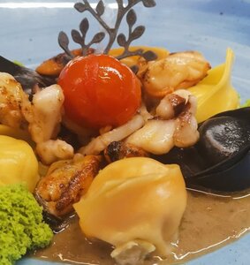 Sa Cardiga e Su Pisci (Sardinia, Cagliari, Muravera, Costa Rei), restoran  Sardunya'dan