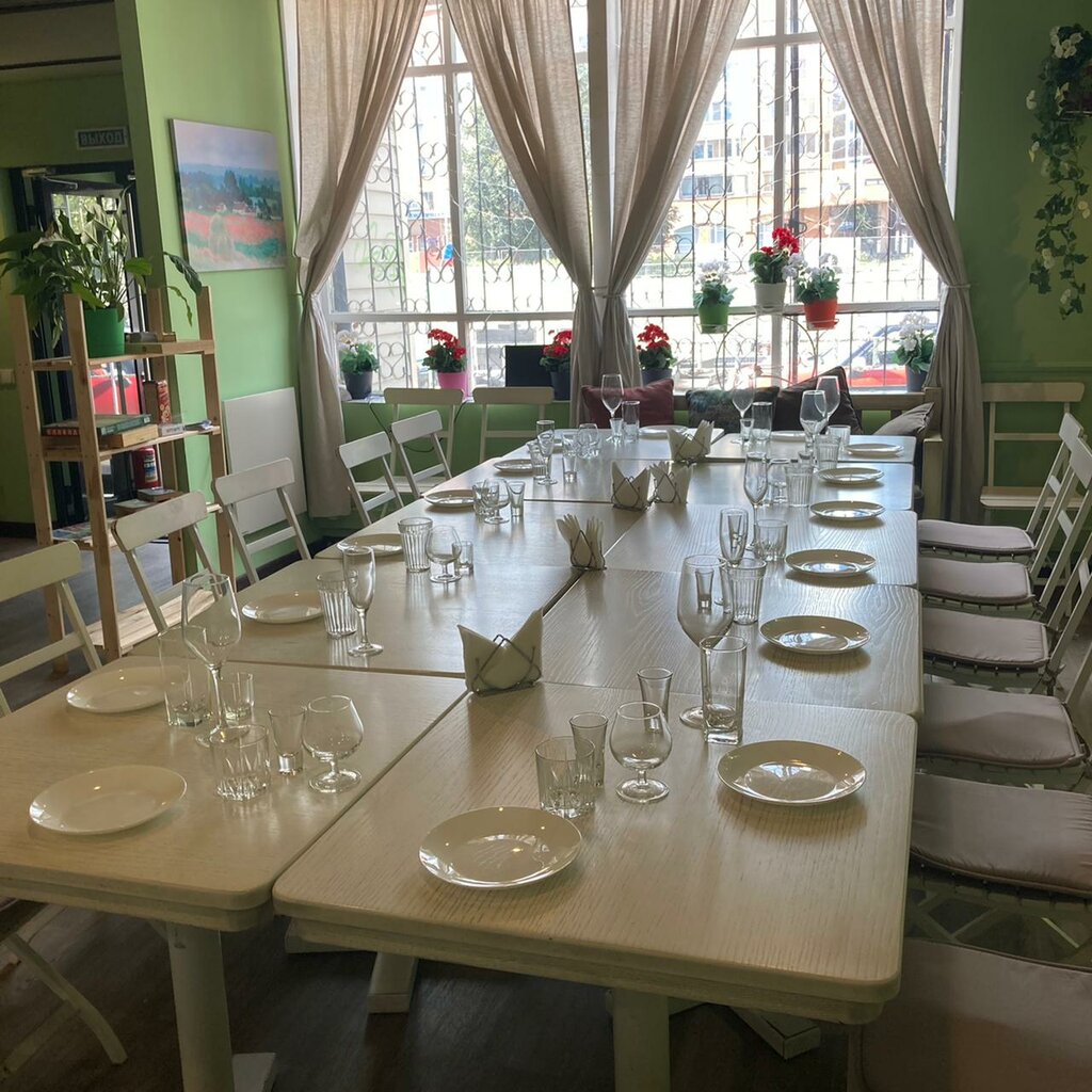 Kahve dükkanları A glass of coffee, Krasnoarmeysk, foto