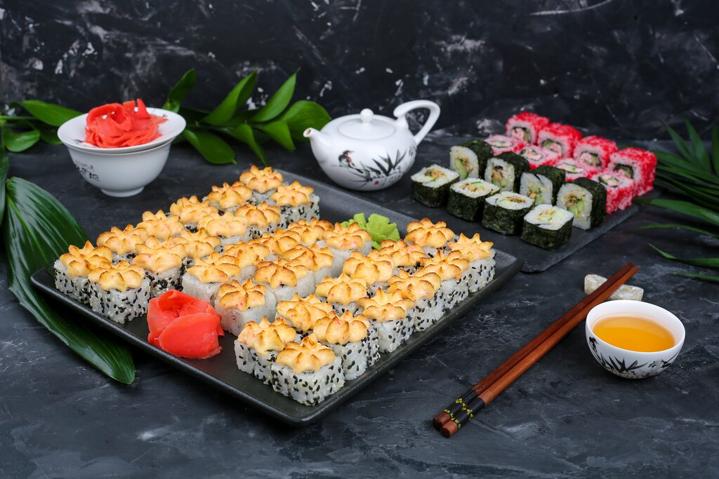 Hazır yemek teslim servisleri Сушиопт, Ufa, foto