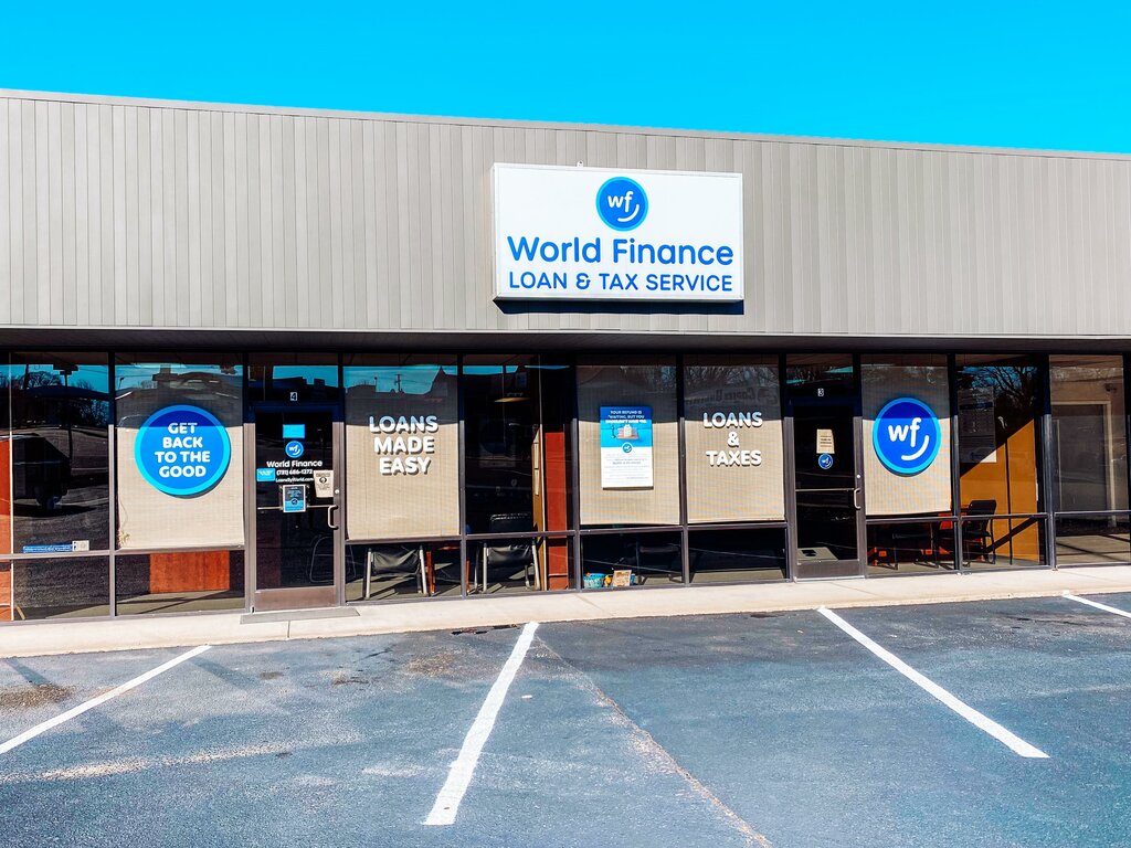 Kredi komisyoncuları World Finance, Tennessee Eyaleti, foto