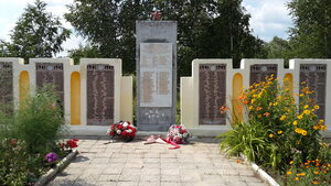 Военный мемориал (No:30, derevnya Zhudre), anıt, heykel  Orlovskaya oblastından