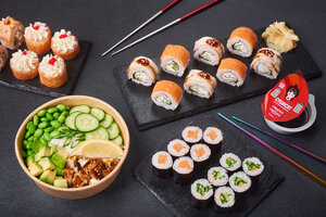 Suşi restoranı SushiSet, Losino‑Petrovski, foto