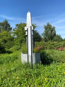 Павшим за Отечество (Vologda Region, Nikolskiy munitsipalny okrug, derevnya Kozhayevo), anıt, heykel  Vologodskaya oblastından