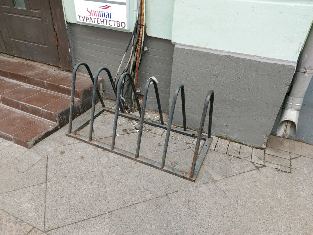 Bisiklet park yerleri Bicycle stand, Moskova, foto