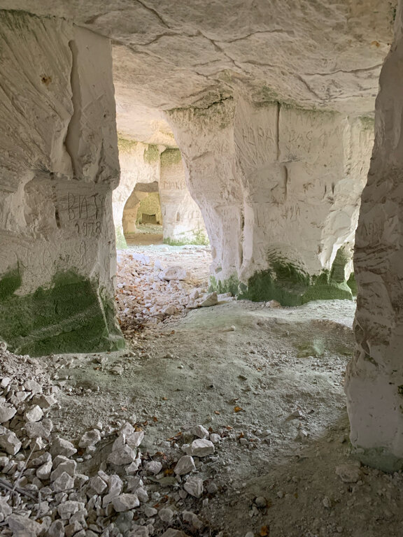 Doğa Меловые монастырские пещеры, Voronejskaya oblastı, foto