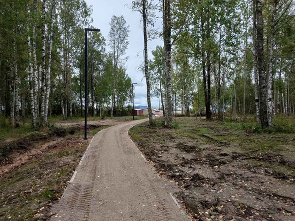 Kültür ve eğlence parkları Парк у Вишерки, Malaya Vishera, foto
