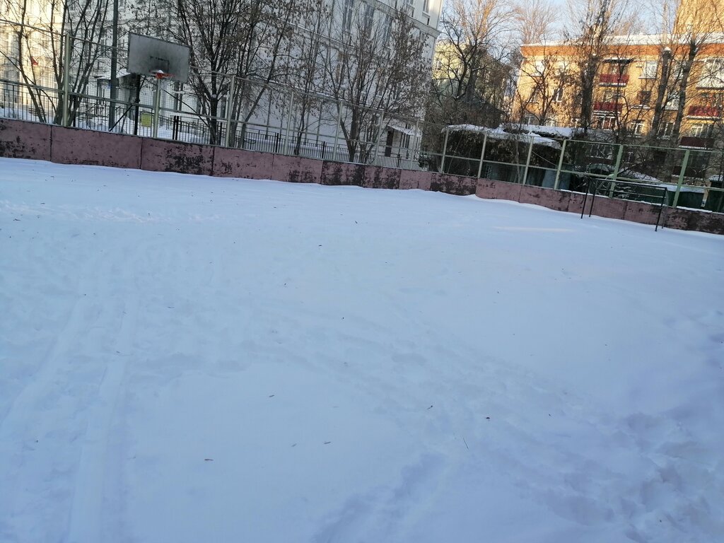 Buz pateni pistleri Ice rink, Moskova, foto