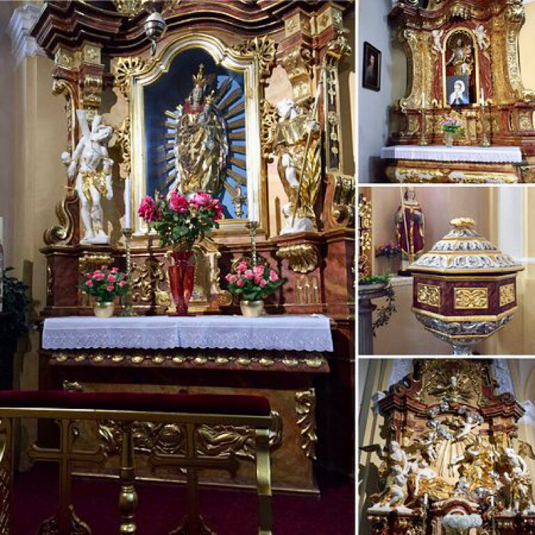 Katolik kiliseleri Kostel svaté Máří Magdaleny, Karlovy Vary, foto
