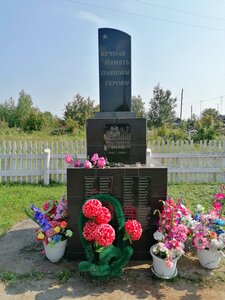 Воинам Великой Отечественной войны 1941-1945 гг. (Krasnoyarsk Territory, Nizhneingashskiy rayon, Tilichetskiy selsovet, poselok Tilichet, ulitsa Pavlyuka), anıt, heykel  Krasnoyarski krayından