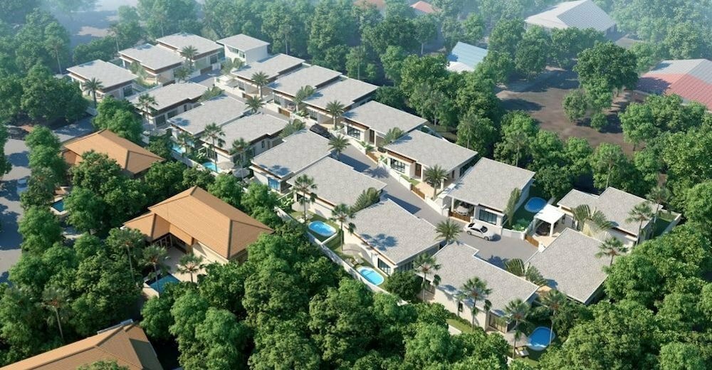 Otel Tropical Stay at 2br Pool Villa Greens 8, Phuket Eyaleti, foto