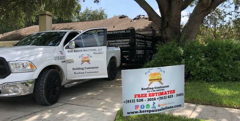 Çatı ve çatı materyalleri K & E Repair Solutions, Florida Eyaleti, foto