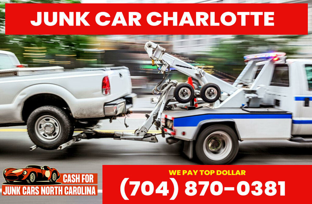 Çekici hizmeti Cash for Junk Cars Charlotte North Carolina, Kuzey Carolina Eyaleti, foto
