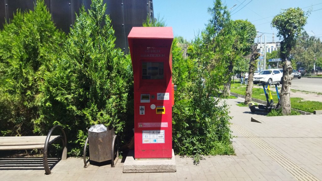 Ödeme terminali Qiwi, Almatı, foto
