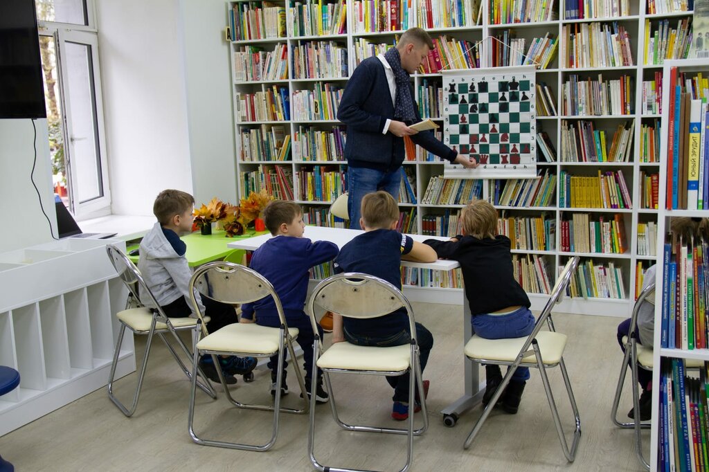 Spor okulları Chess school number 1, Moskova, foto