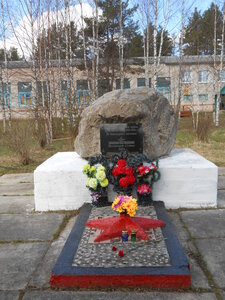 Труженикам тыла Великой Отечественной войны 1941-1945 гг. (Solnechnaya ulitsa No:15, derevnya Noginskaya), anıt, heykel  Vologodskaya oblastından