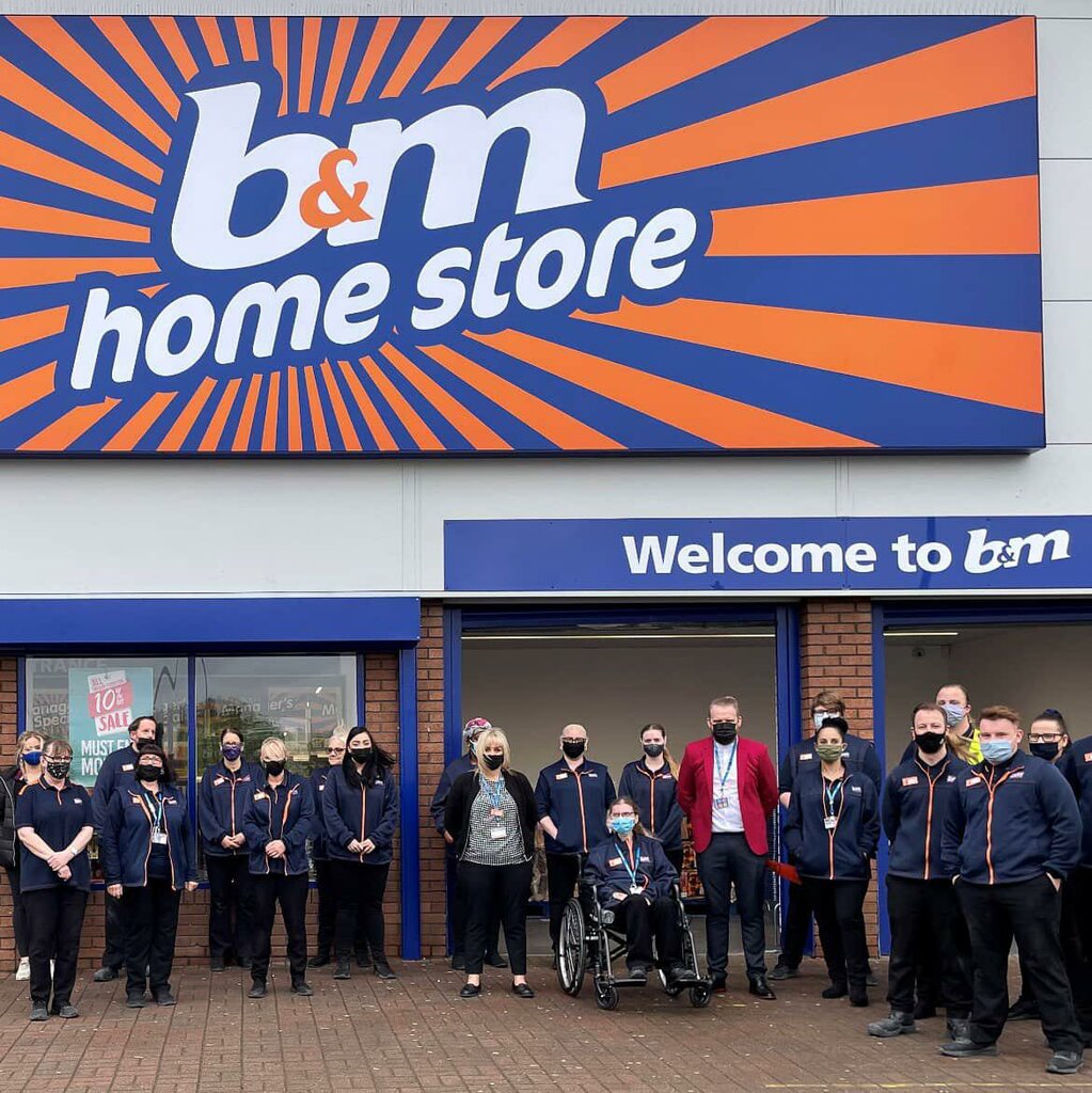Şans oyunları B&m Home Store, İngiltere, foto